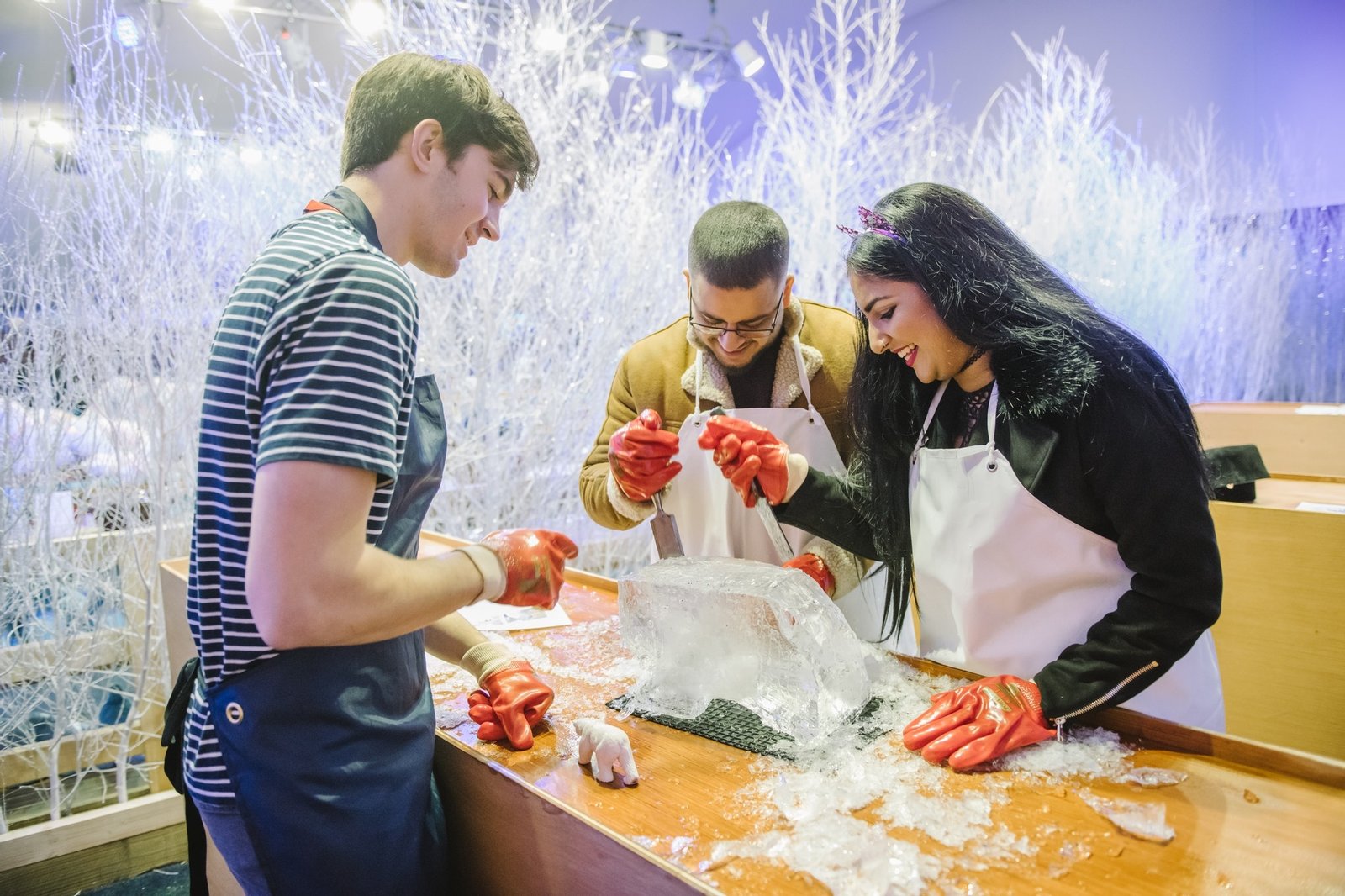 Ice Sculpting Workshops At Winter Wonderland – iVisit